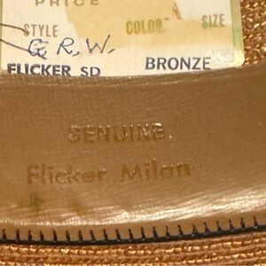 Adam | Accessories | Authentic Adam Brand Flicker Milan Stylish Brown ...
